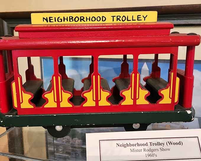 The Neighborhood Trolley from Mister Rogers' show proves that some toys transcended playthings to become cultural icons and friends.