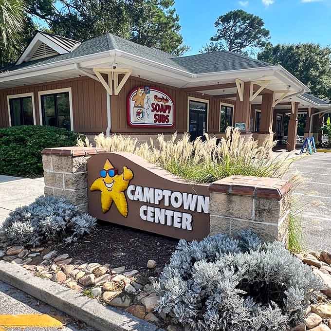Camptown Center serves as your one-stop shop for forgotten essentials and spontaneous ice cream cravings alike.