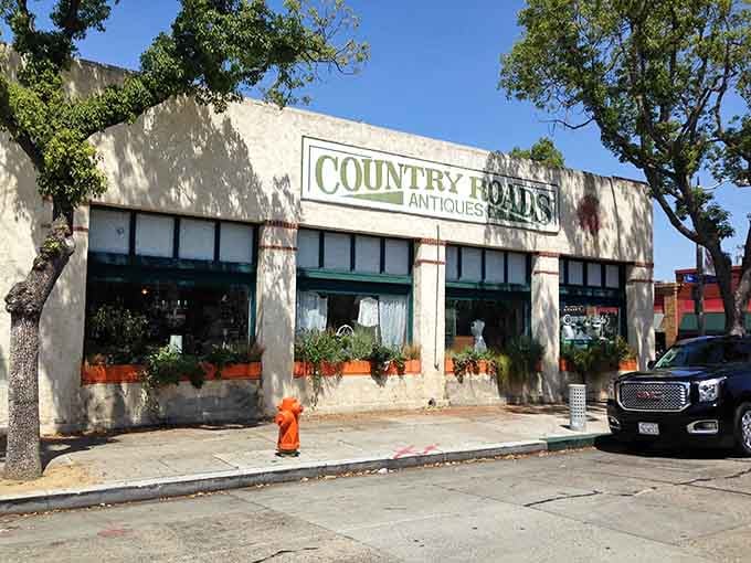 Country Roads Antiques looks like it's been here forever, which is exactly the vibe you want from a place selling pieces of history.