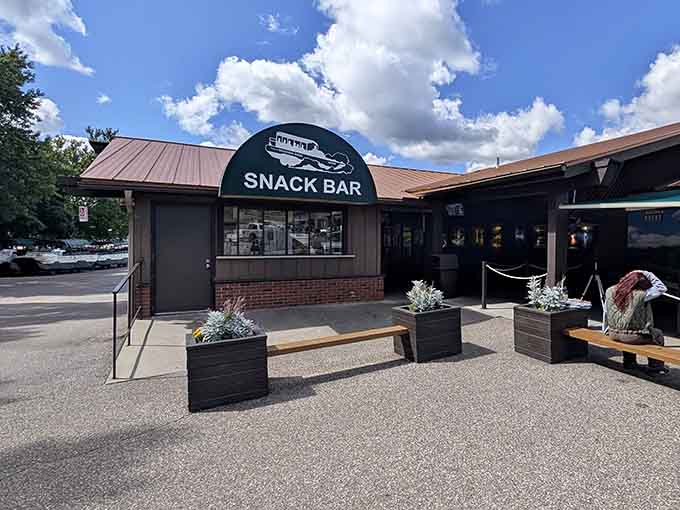 Fuel up before or after your adventure at the snack bar, because exploring Wisconsin's wilderness builds an appetite.
