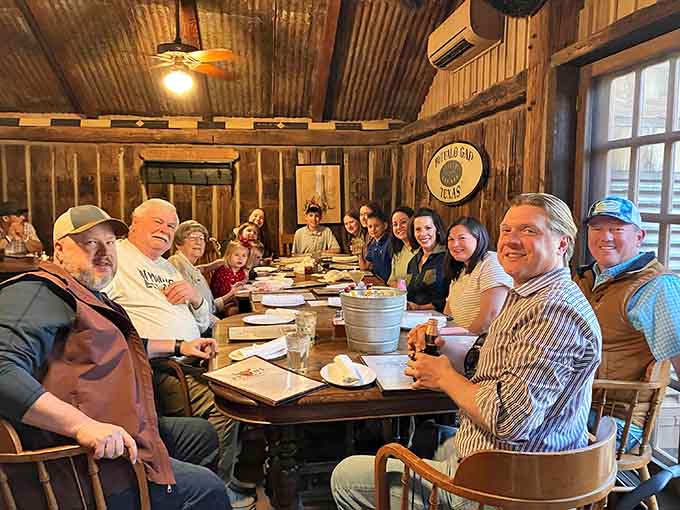 When the whole crew shows up and everyone's smiling, you know the meal exceeded even the highest expectations.