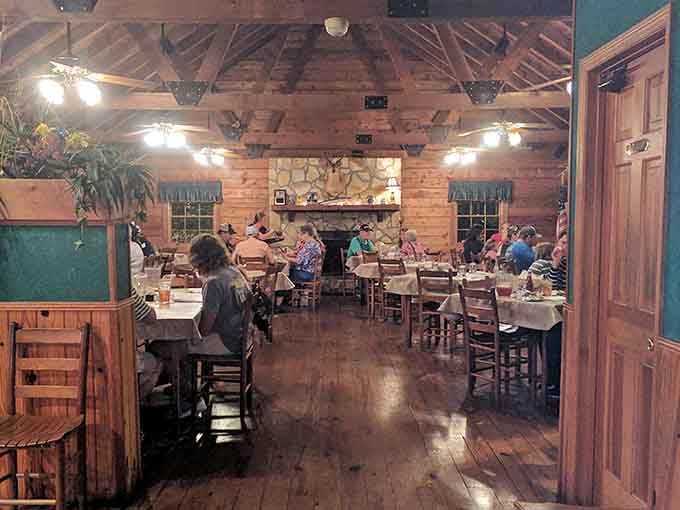 Happy diners fill the room, proof that word-of-mouth still brings people together over outstanding food and warm service.