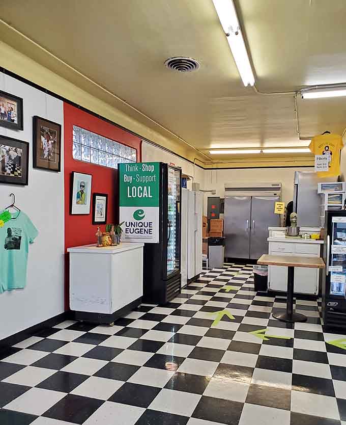 Local pride meets ice cream excellence in a space that feels like your favorite aunt's kitchen, if she served dessert.