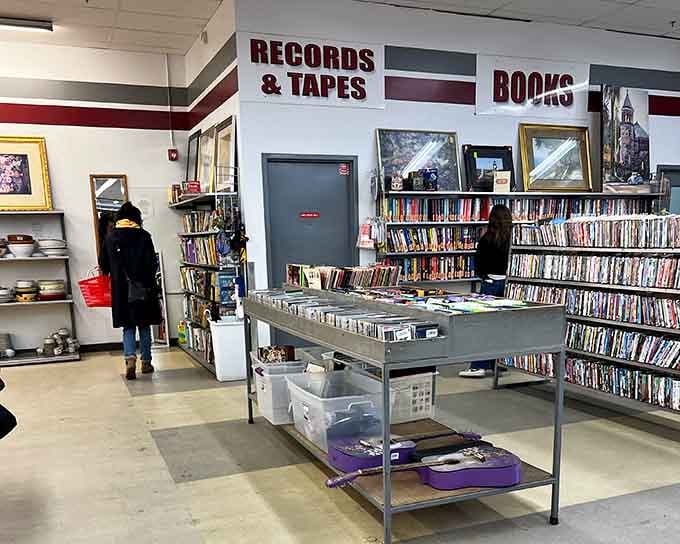 Records and tapes transport you back to when music required actual effort to play, not just a voice command.