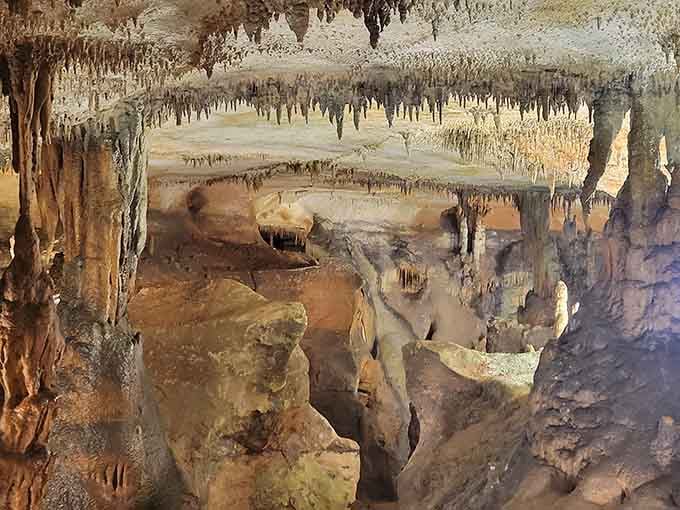 When stalactites create a ceiling this spectacular, you'll forgive them for taking millions of years to show up.