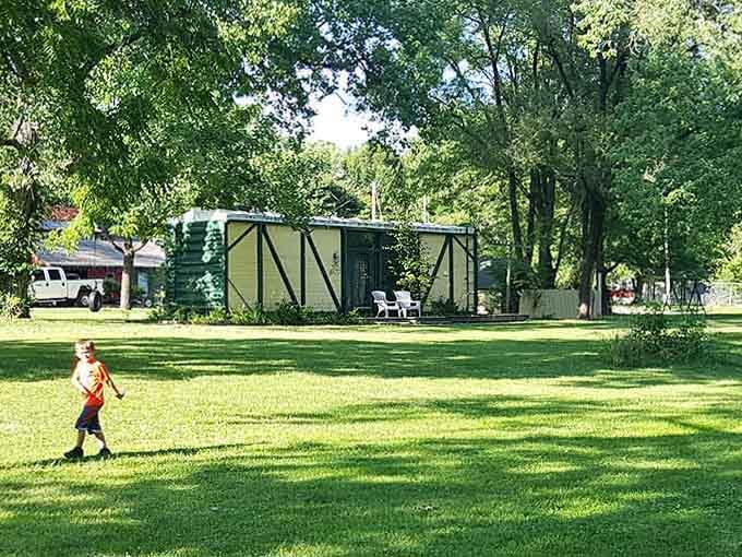 Open green spaces invite families to spread out and remember what life was like before screens dominated everything.
