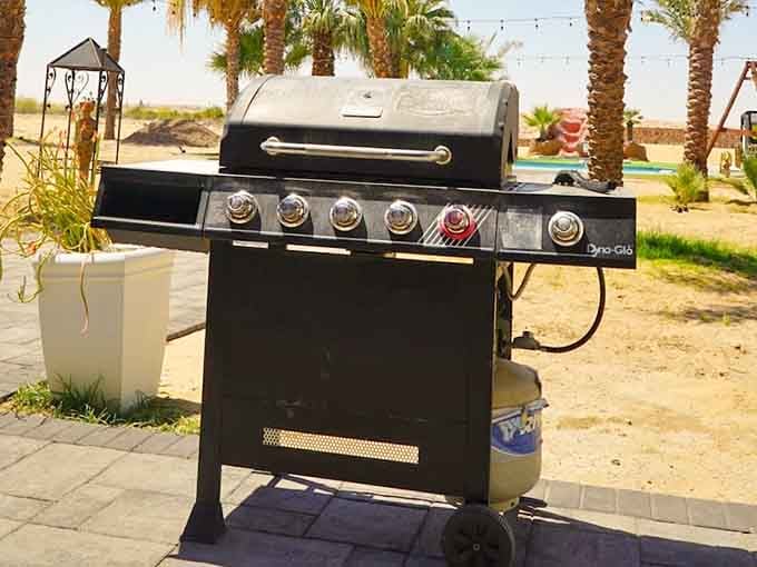 Fire up the grill for an al fresco feast because even medieval lords would have appreciated perfectly charred burgers poolside.