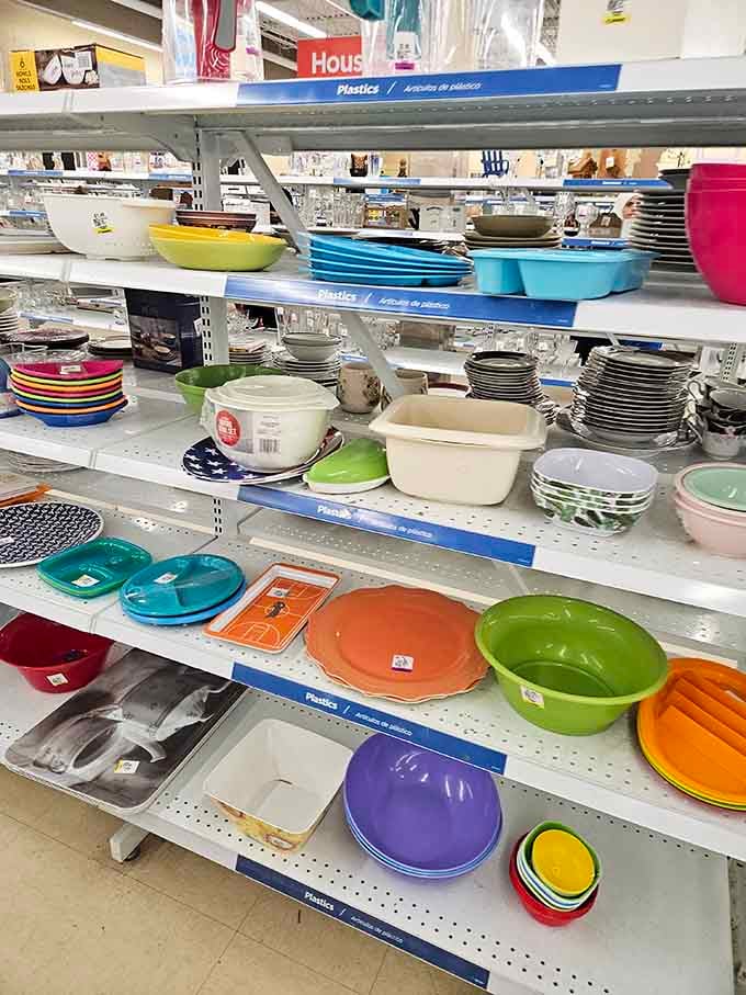 Colorful plasticware that'll brighten any picnic or party without the guilt of disposable waste.