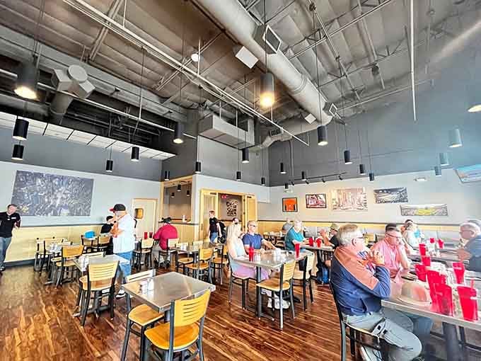 When the place is this packed, you know the locals have already discovered what you're about to.