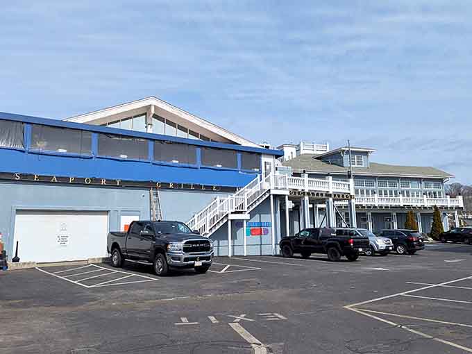 The waterfront location means you're just steps away from boats, harbor breezes, and seriously exceptional seafood.