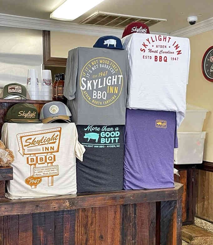 When the merchandise says "More than a Good Butt," you know they're confident about their entire operation.