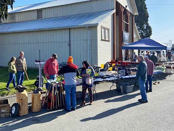 Sunshine, friendly faces, and the thrill of the hunt create the perfect Saturday morning trifecta in Grants Pass.