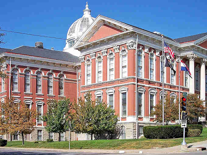 The stunning Buchanan County Courthouse showcases the kind of ornate public architecture that makes you wonder what happened to craftsmanship.