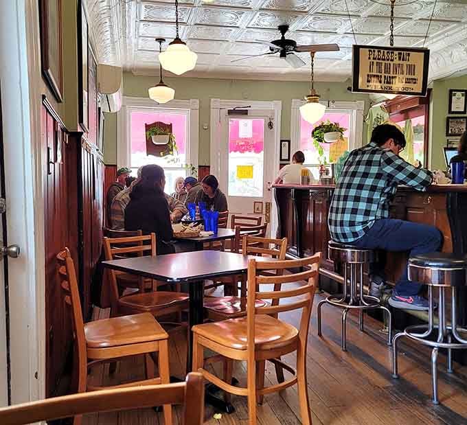 Diners fill the cozy space, proving that word about this hidden gem has definitely gotten around the Lexington community.