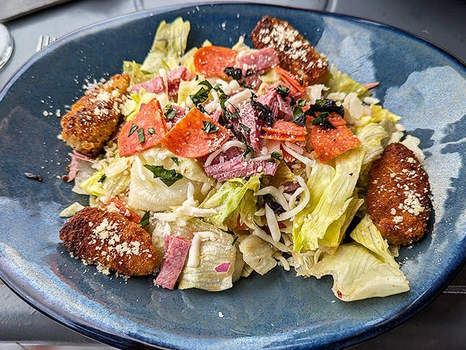 This Italian chopped salad comes loaded with crispy elements and fresh ingredients that make eating your greens feel like a celebration.