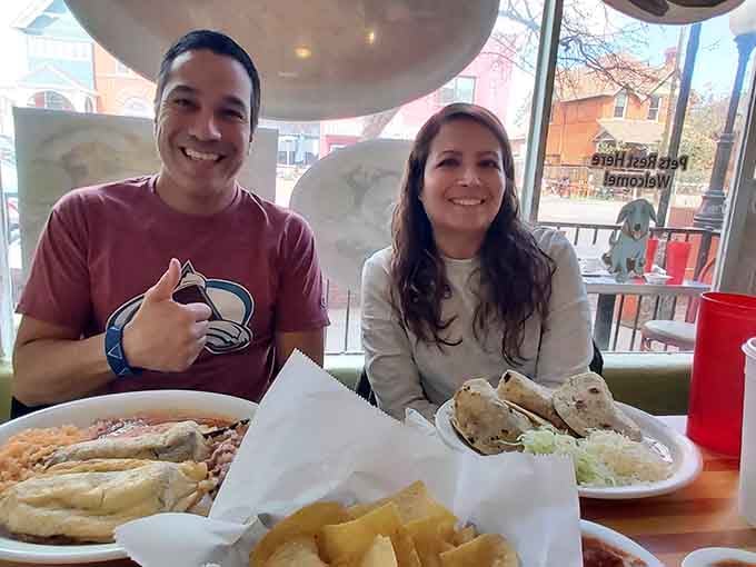 Those smiles say everything you need to know about what just happened to their taste buds and breakfast expectations.