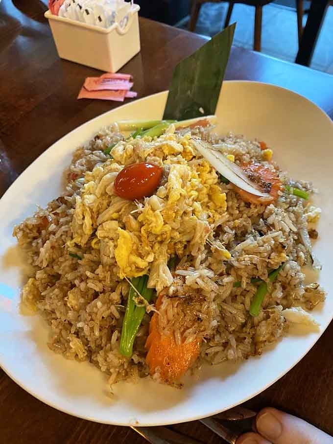 Crab fried rice that's fluffy, flavorful, and proves rice can absolutely be the star of the show.