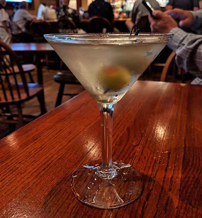 A martini so perfectly crafted it could convince James Bond to relocate his entire operation to Atlanta.