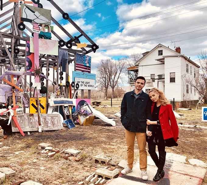 Young visitors discover that art doesn't need museum walls when creativity transforms entire neighborhoods into galleries.