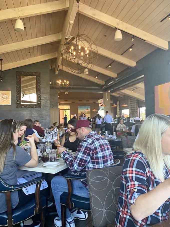 Happy diners fill the space with that unmistakable energy that only comes from eating really, really good food.