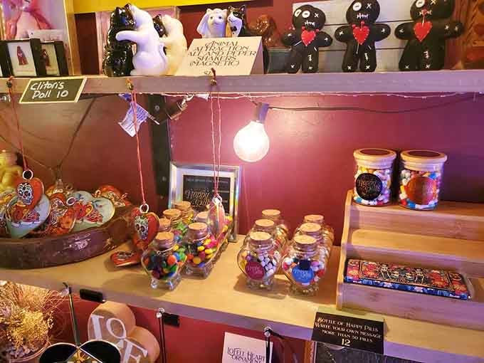 The gift shop overflows with treasures that'll make you want to buy something for everyone you've ever cared about.