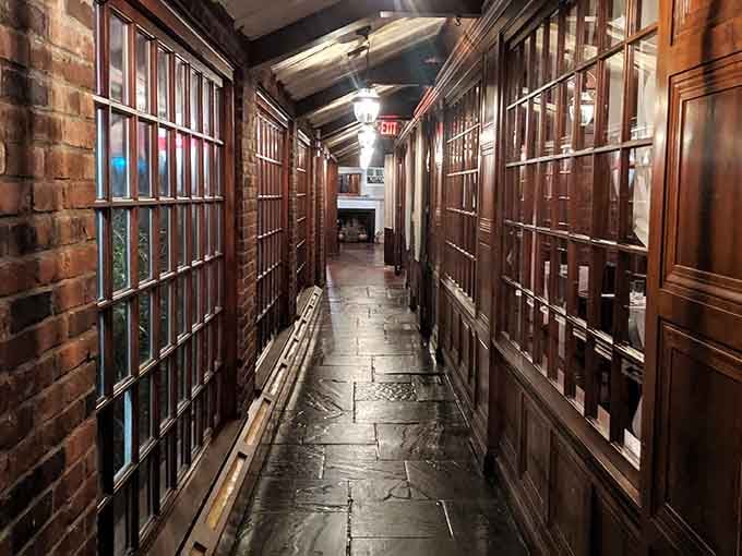 Historic hallways lined with character remind you that great restaurants have stories worth telling and retelling again.