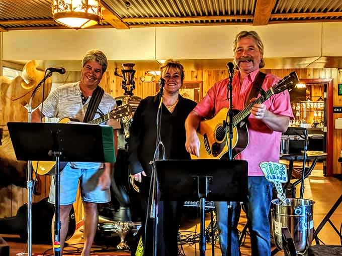 Live music brings energy to dinner service, because good food deserves a proper soundtrack and talented local musicians.