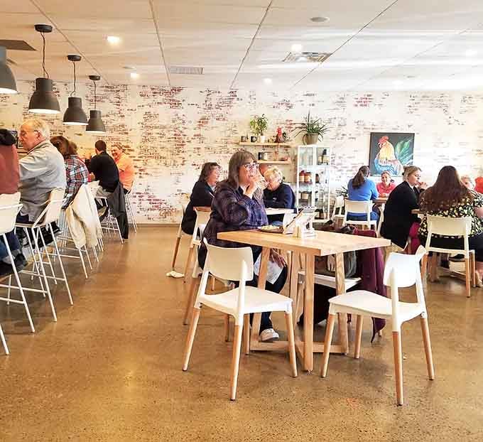 A full house of happy diners is always the best sign that you've found something truly special.