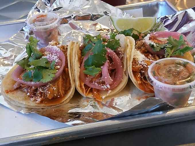 Wait, they serve tacos too? This place just keeps getting better with every delicious discovery.