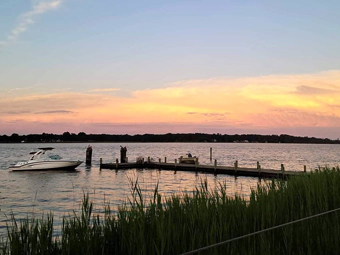 Sunset views like this should cost extra, but here they're just part of the package deal.