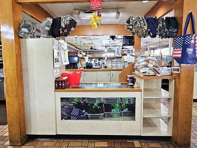 A gift shop stocked with local treats means you can take a piece of Tony's home beyond memories.