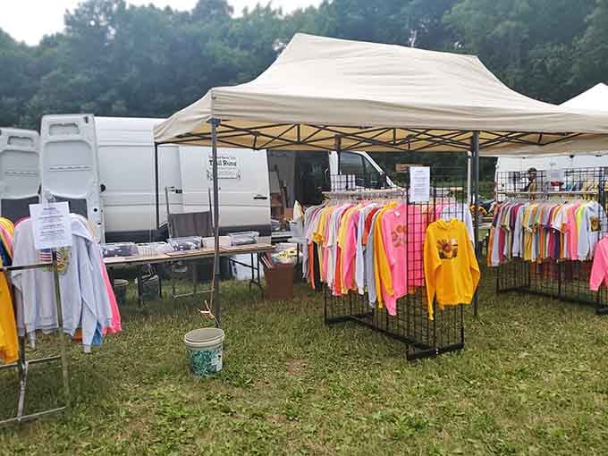 Farm merchandise proving that supporting local doesn't mean sacrificing style or fun.