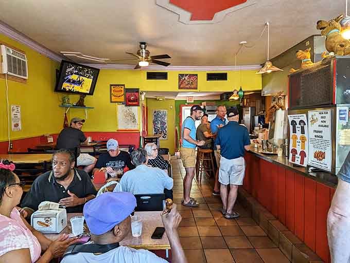 A packed dining room is always the best sign that you've found somewhere special worth your time.