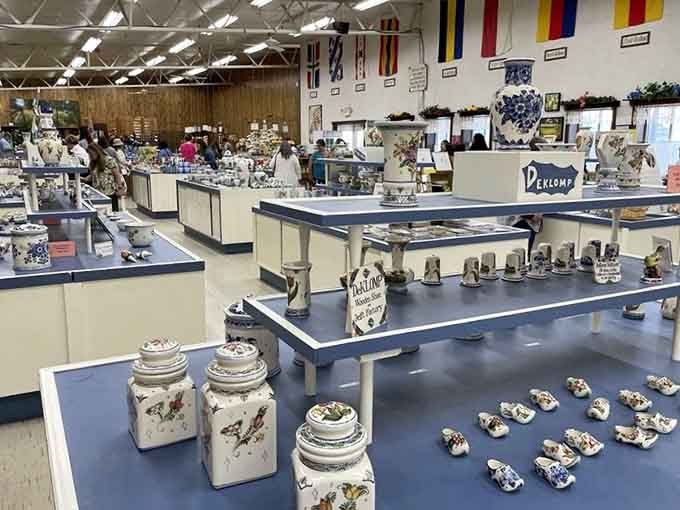 Inside, the delft pottery collection offers treasures that'll make your home decor suddenly feel incomplete and sad.