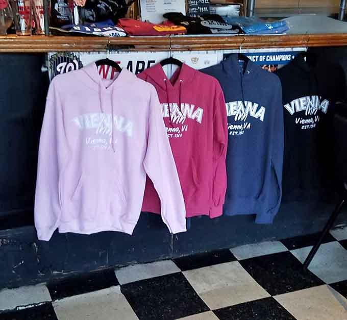 Even the merchandise selection shows this place has earned its status as a beloved local institution worth representing.