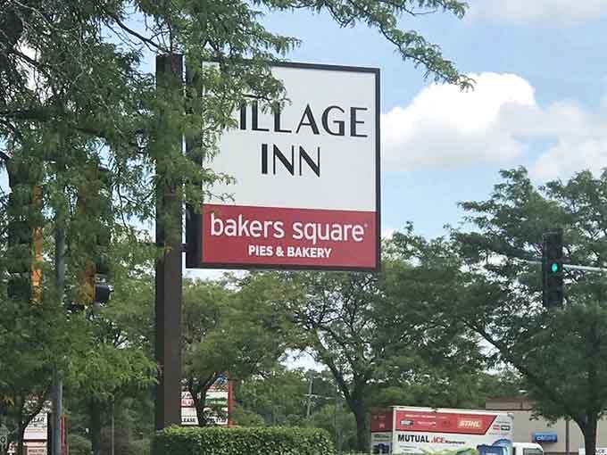 You can spot this sign from the road, calling you home to breakfast even if you've never been here.