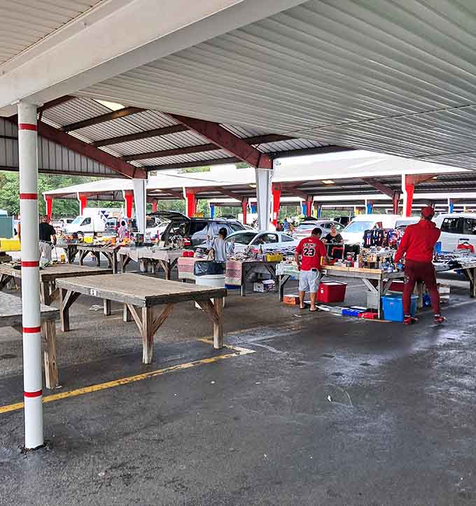 Vineland Flea Market: where treasure hunting doesn't require a second mortgage or valet parking fees.