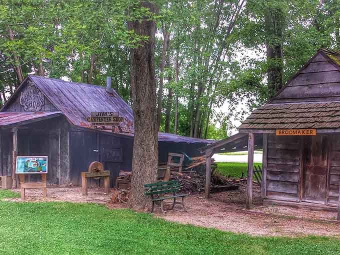 Historic trade shops showcase the skills that kept canal communities thriving before Amazon Prime existed.