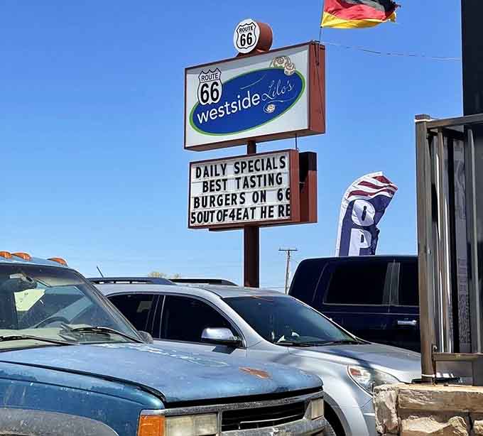 The parking lot fills up fast because word travels quickly when the food's this good and authentic.