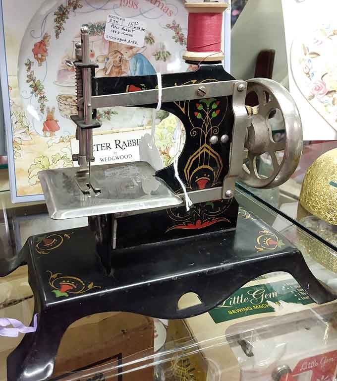 A Little Gem sewing machine that stitched together wardrobes when fast fashion meant overnight tailoring.