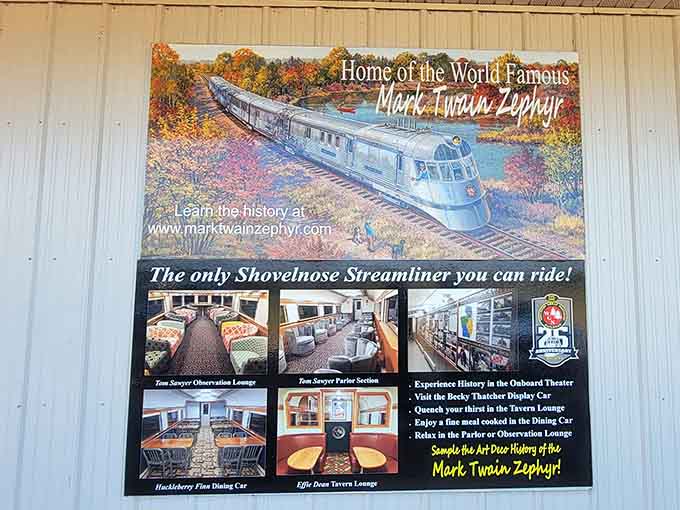 When your train ride gets its own promotional poster, you know you're experiencing something genuinely special.