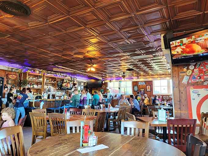 A packed house means you've found the right spot, where locals and visitors unite over exceptional pub food.