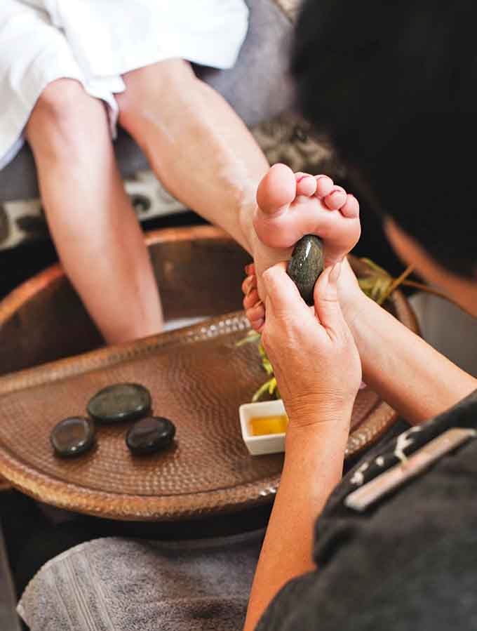 Reflexology sessions that prove your feet are connected to everything else, and they deserve some serious attention.