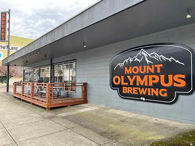 Mount Olympus Brewing's modern taproom proves Aberdeen's evolving while keeping prices grounded in reality, not fantasy.
