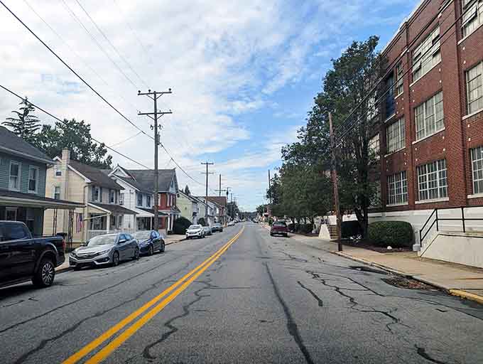 Tree-lined streets where the biggest decision is which antique shop to visit first, second, and third.