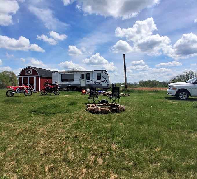 RV camping facilities welcome those who want to wake up to sunrise views that'll make you believe in magic.