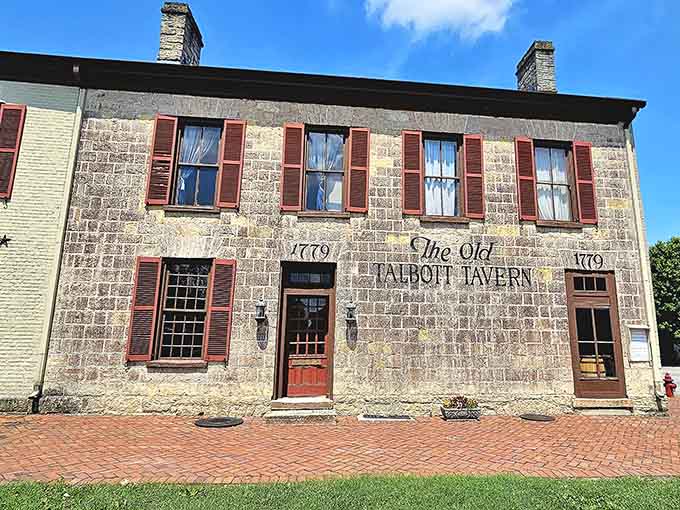 The Old Talbott Tavern has been serving travelers since 1779, making your favorite restaurant look positively infant.