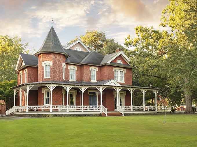 Victorian homes with wraparound porches and turrets make you wonder if you've time-traveled to 1890.
