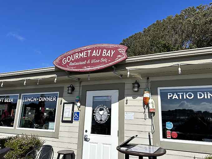 Cozy wine bar vibes meet coastal cuisine in a marriage that makes perfect delicious sense.