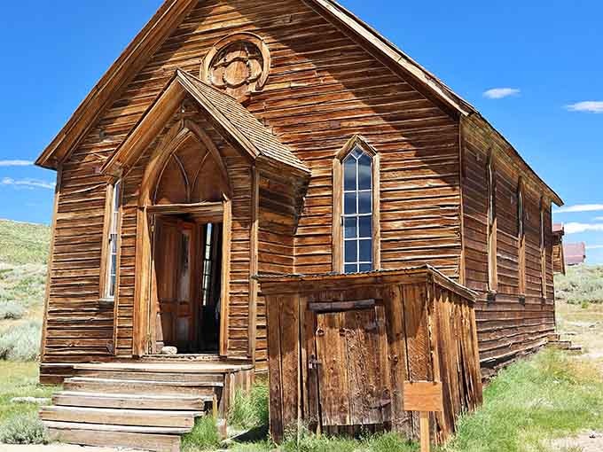 The Methodist Church stands as a beacon of hope in a town that desperately needed some divine intervention.